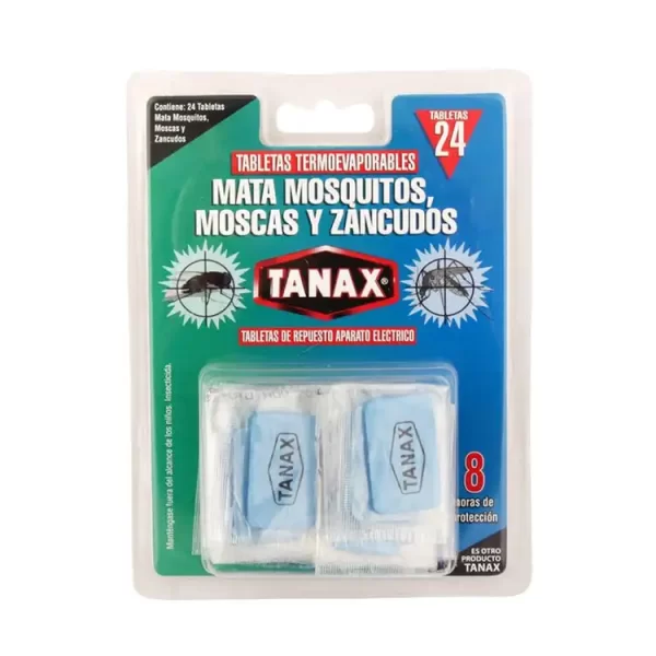 Insecticida Tanax Rec 24 Tabletas Mata Moscas y Zancudos | Super Mercado